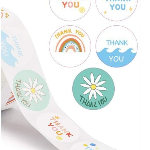 Office | 5 Thank You Stickers 5 Designs 15 | Poshmark